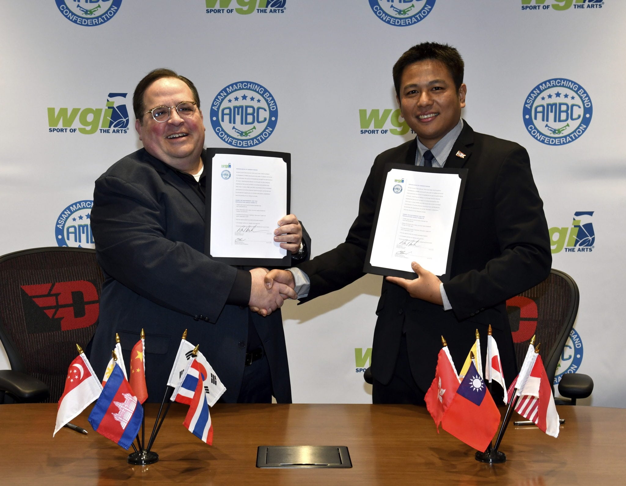 WGI Signs Events in Asia - WGI